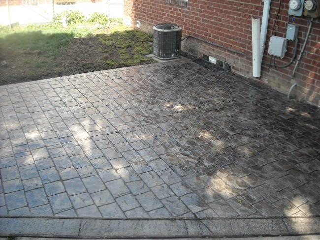 London Cobble Patio in Dearborn - Rolland Cement